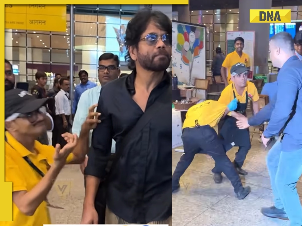 Nagarjuna reacts to viral video of his bodyguard pushing differently ...