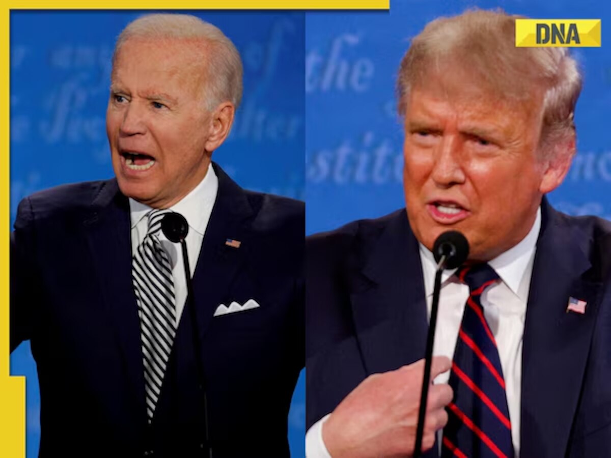 US President Biden, Republican rival Trump's first presidential debate ...