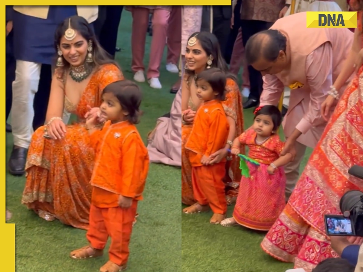 Anant-Radhika's mameru ceremony: Mukesh Ambani, Isha, Akash seen ...