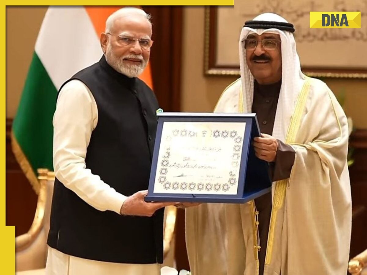 PM Modi receives Kuwait's highest honour, Mubarak Al-Kabeer Order
