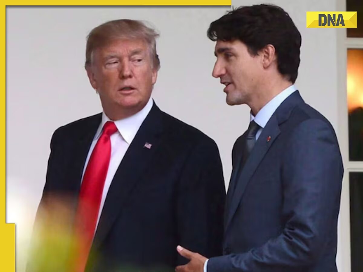 Amid tariff war, Donald Trump hints at revisiting US-Canada border ...