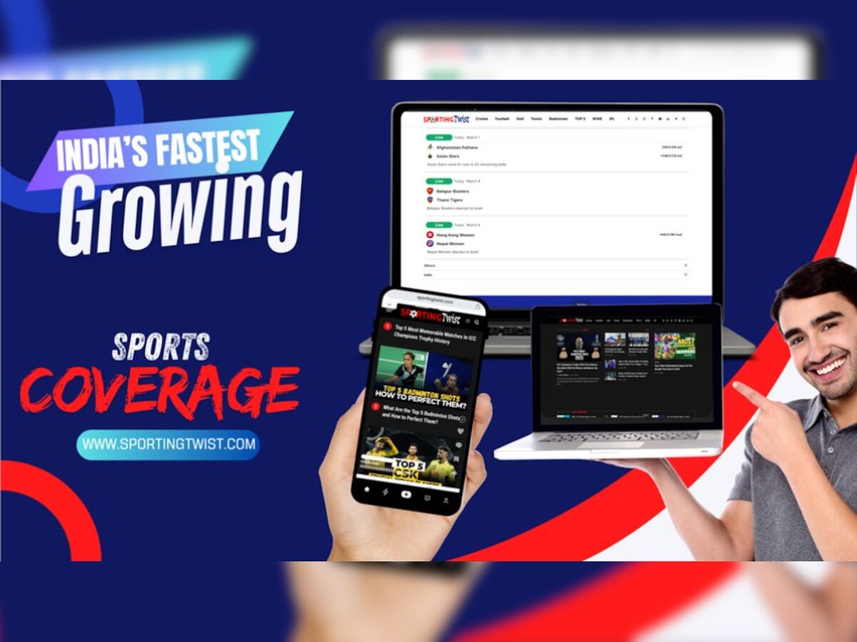 SportingTwist: India’s Fast-Growing Sports Hub Delivering Live Scores ...