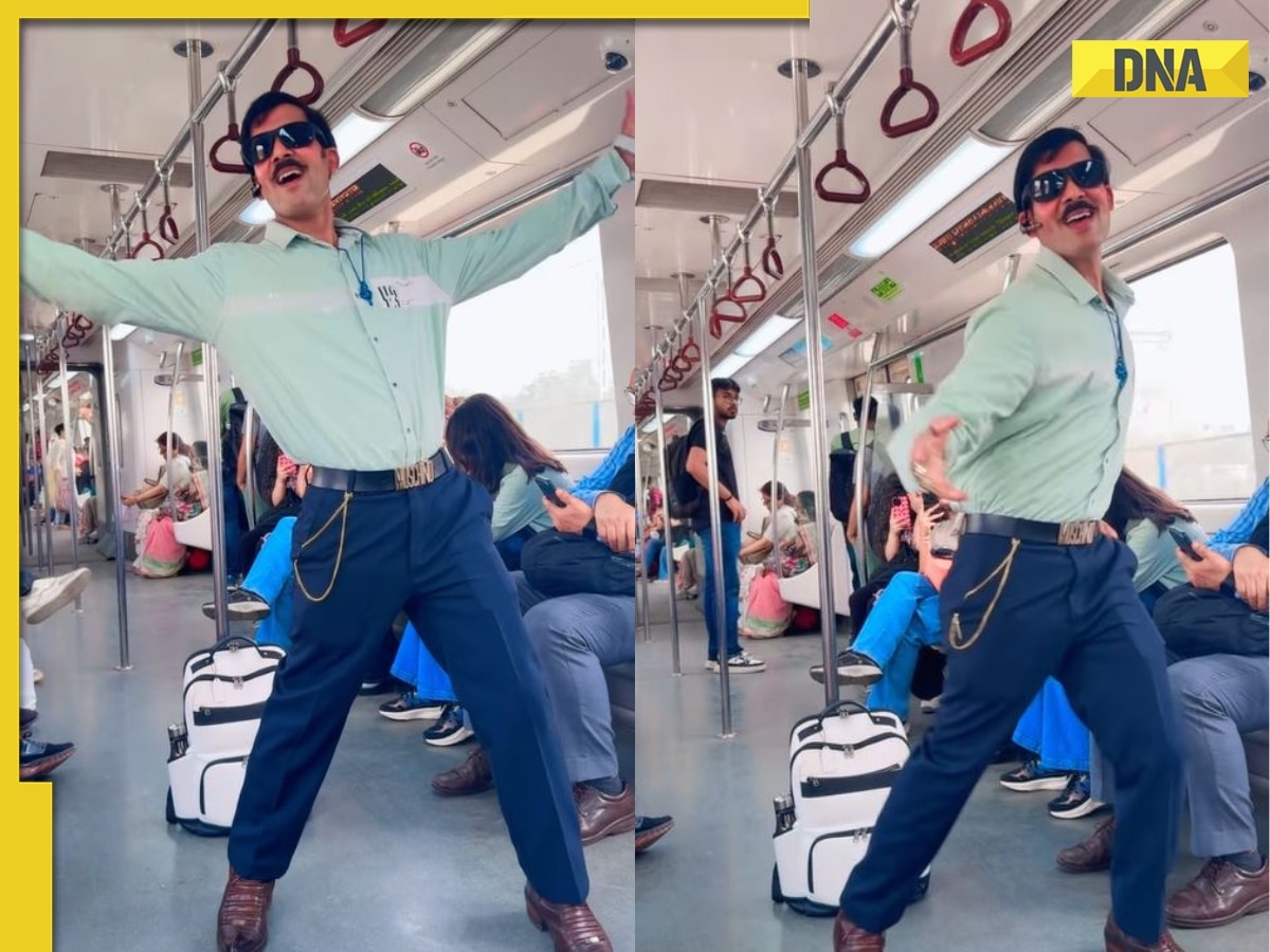 Man's 'nonchalant' dance inside Delhi metro leaves netizens in awe ...