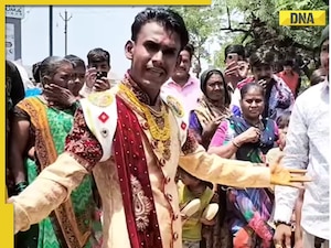 Viral Video: Groom's impromptu dance in wedding procession leaves baraatis stunned; netizens say ...