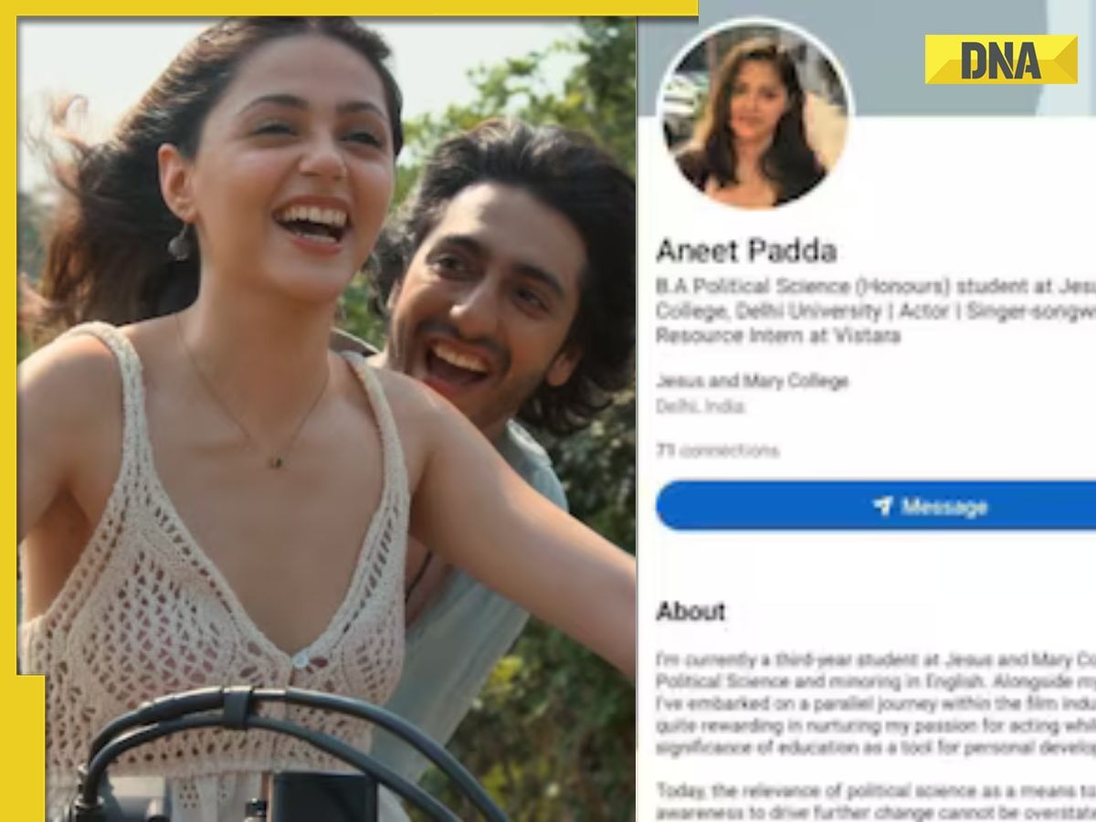 Saiyaara actor Aneet Padda’s LinkedIn profile now goes viral; Know why netizens going gaga