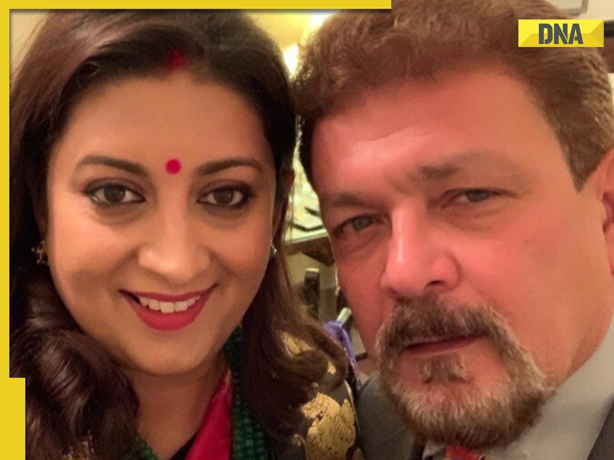 Meet Smriti Irani's husband Zubin Irani, who was previously married to BJP leader's best friend ...
