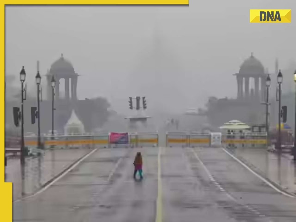 Delhi-NCR Weather: Heavy rain lashes parts of capital city, IMD predicts 'thunderstorm with rain ...