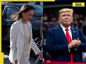 Venezuela leader of opposition Maria Machado meets US President Donald ...