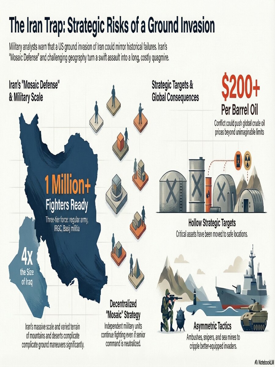 US-Iran War: If Pentagon launches ground assaults, how it could get ...