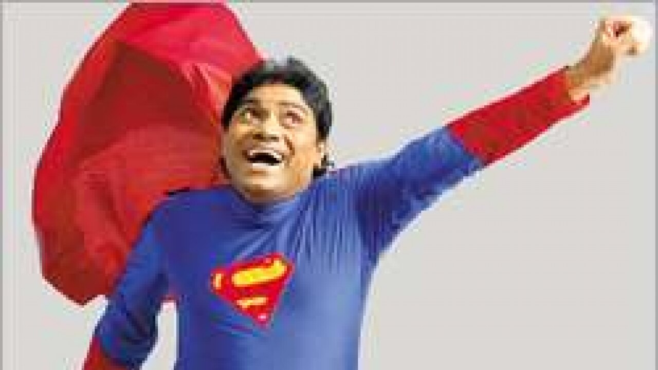 Here comes Johny!