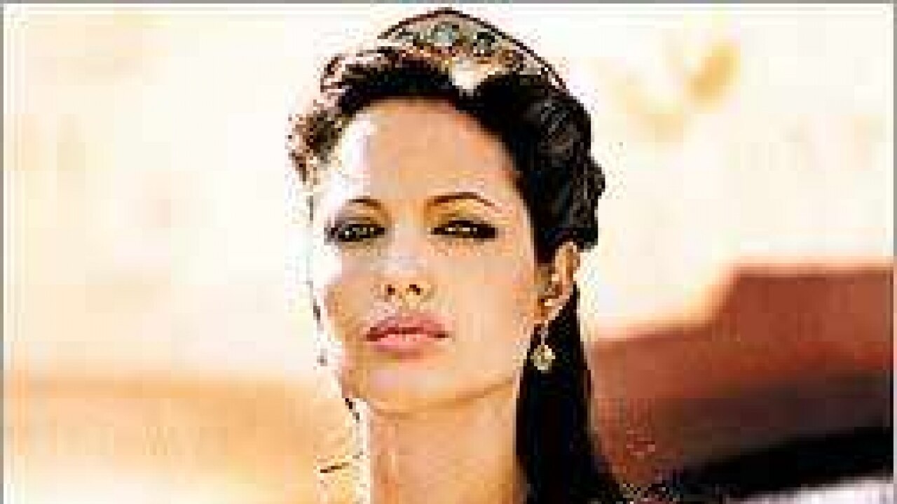 Up close with Angelina