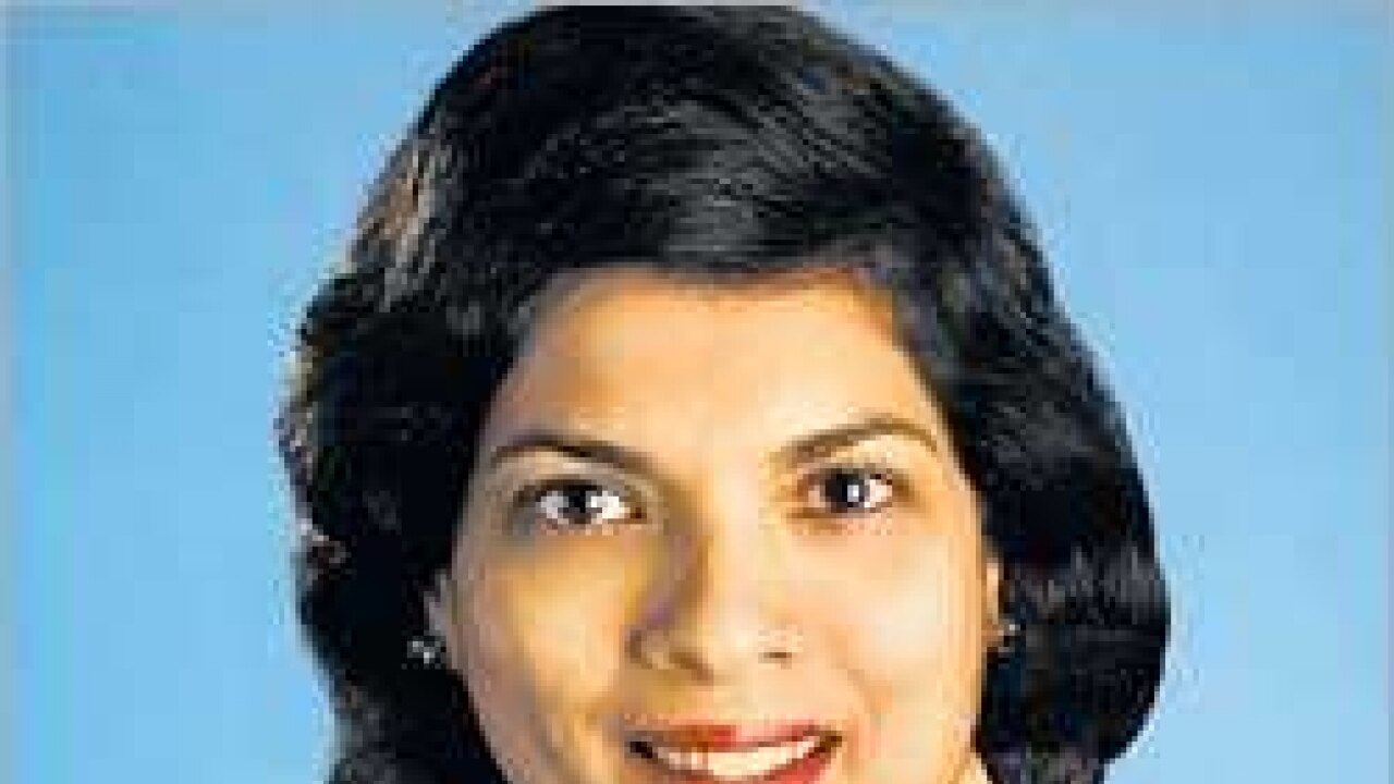 Sheila breaks through the glass ceiling