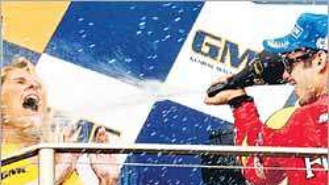 Melandri reigns in chaos