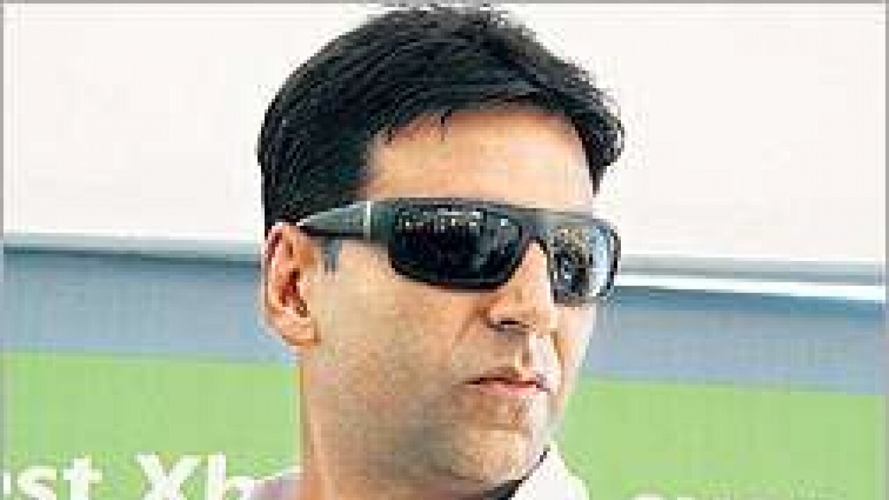 Akshay is back in action