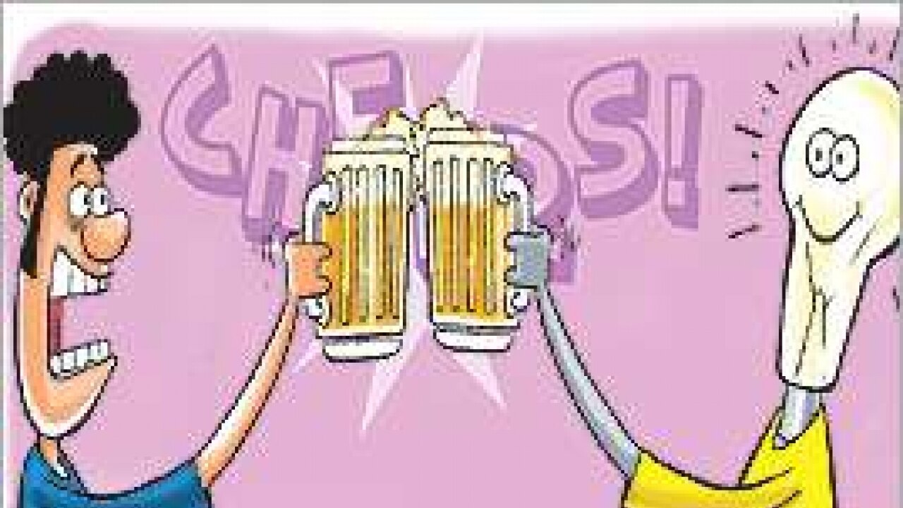 Hic! Beer can also generate energy