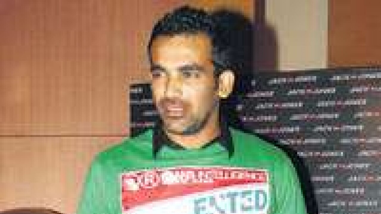 Is Zaheer ready to mingle?