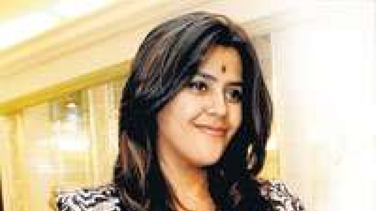 Ekta's off-air exclusive