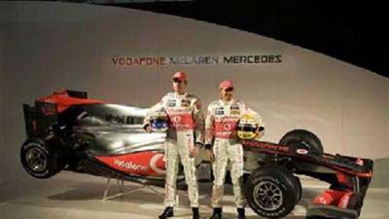 Jenson Button and Lewis Hamilton unveil new McLaren