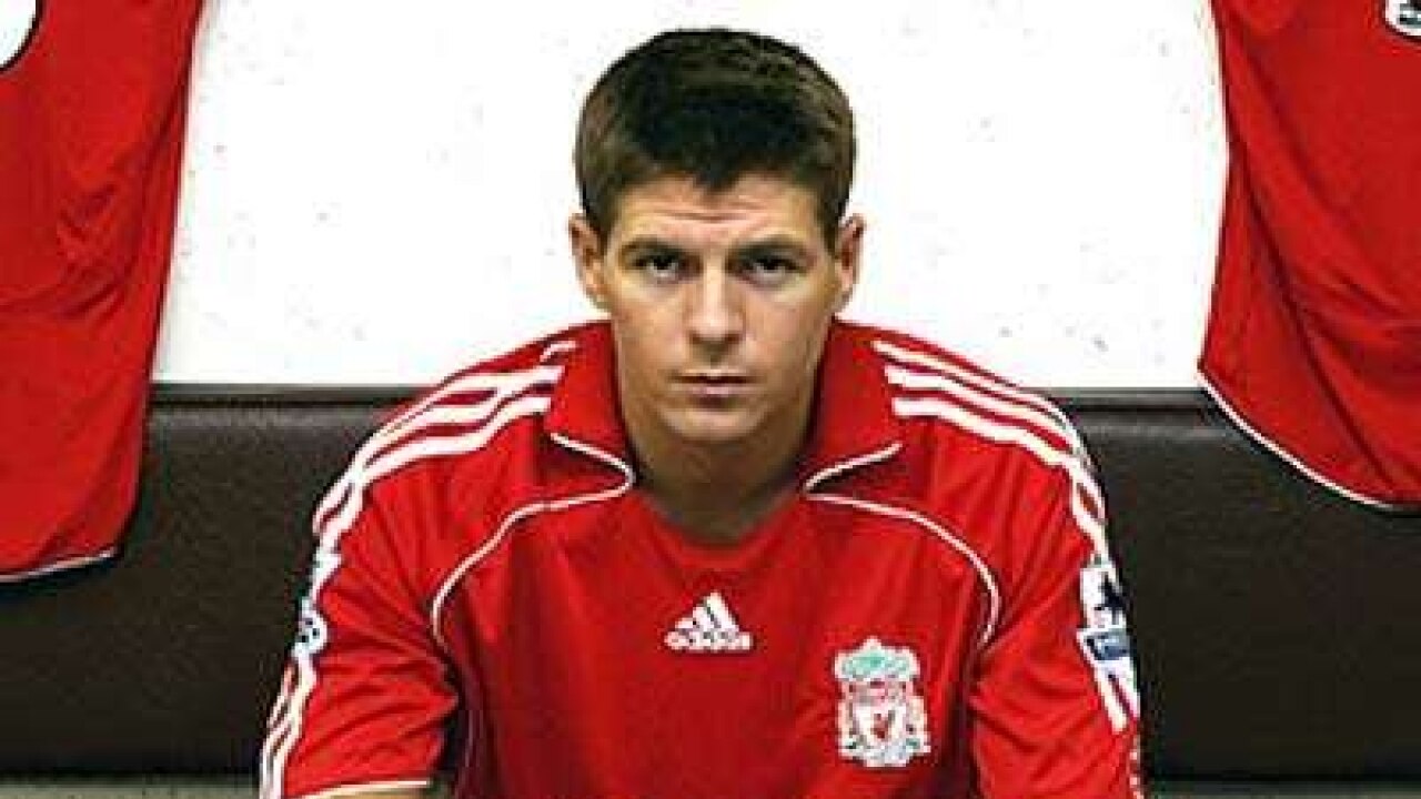 Steven Gerrard becomes the top-scoring Brit player in Europe