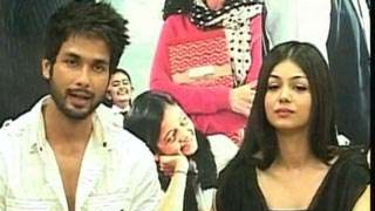 Shahid Kapoor, Ayesha Takia promote their film 'Pathshala'