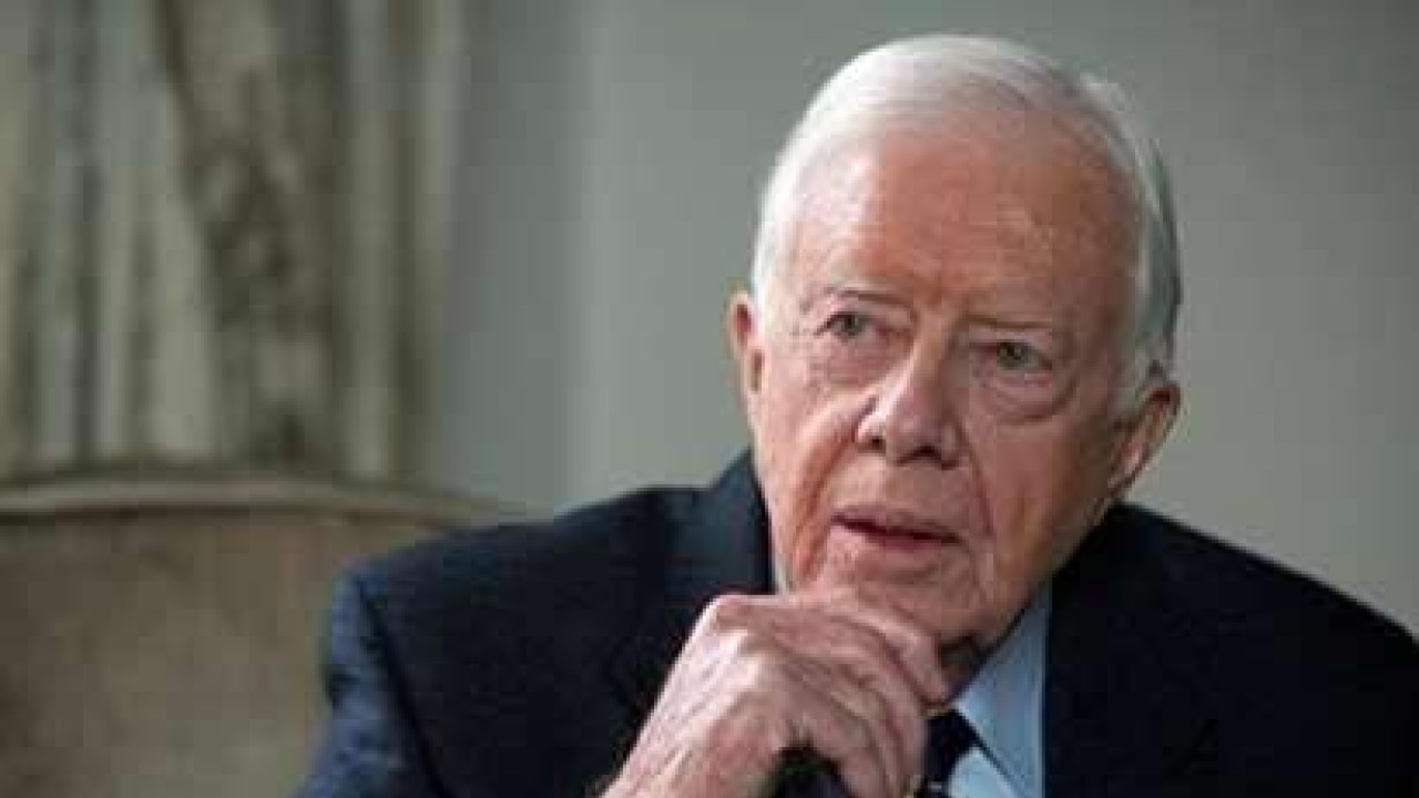 Former US President Jimmy Carter treated in hospital