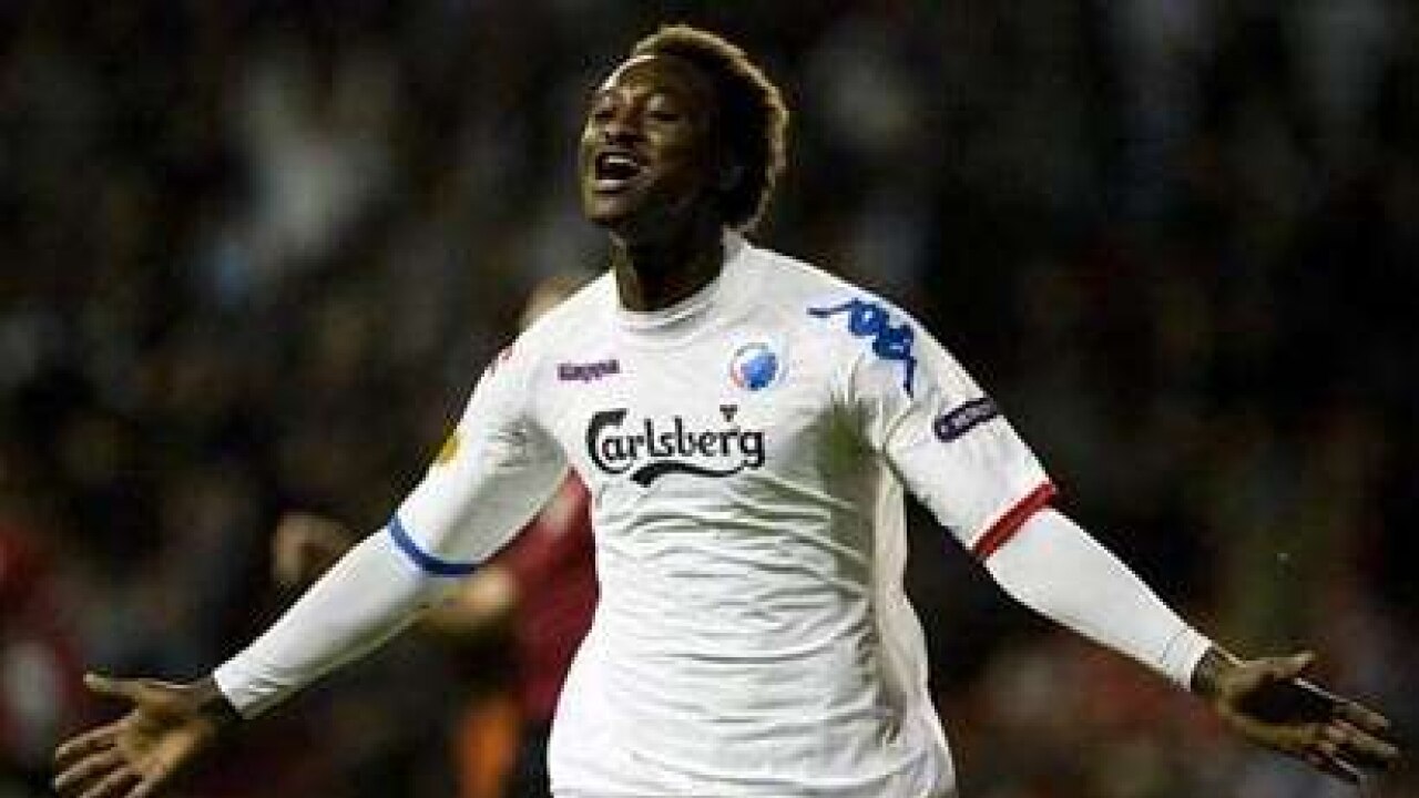 Striker Dame N'Doye sets up surprise victory for FC Copenhagen