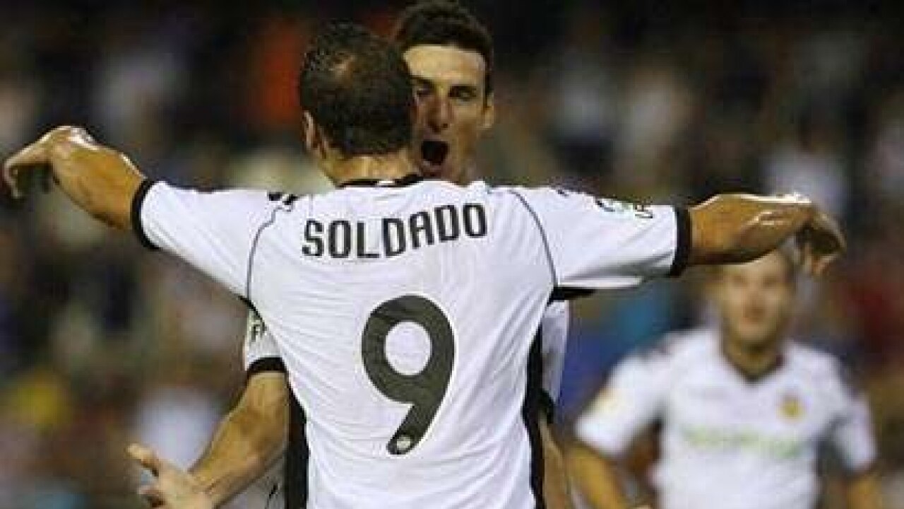 Champions League: Roberto Soldado making his mark for Valencia
