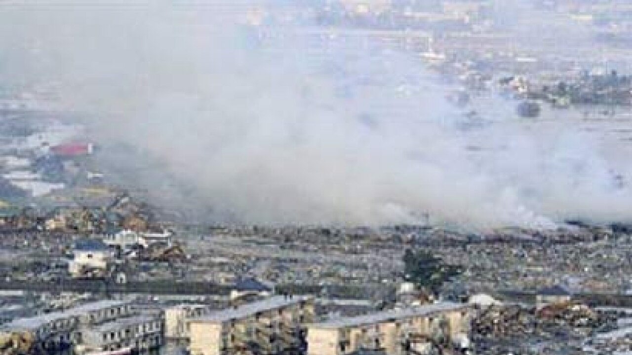 Massive explosion in nuclear reactor in Japan