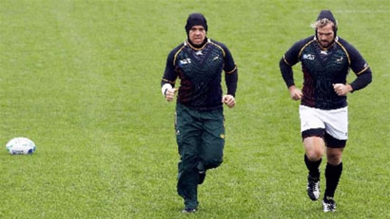 Rugby World Cup: Captain John Smit returns to face Australia