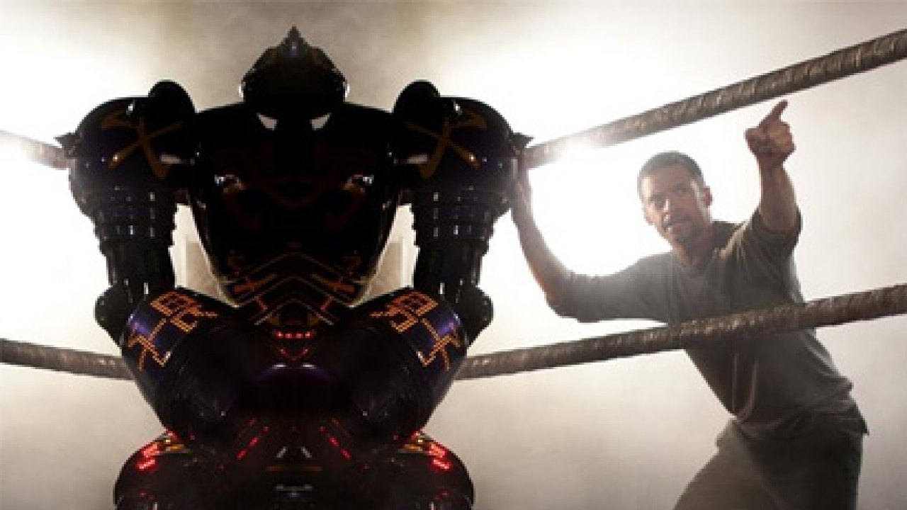 Review: 'Real Steel' tries too hard to be likeable