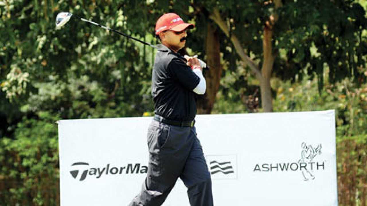 Ateet Gaur loves to head to the greens