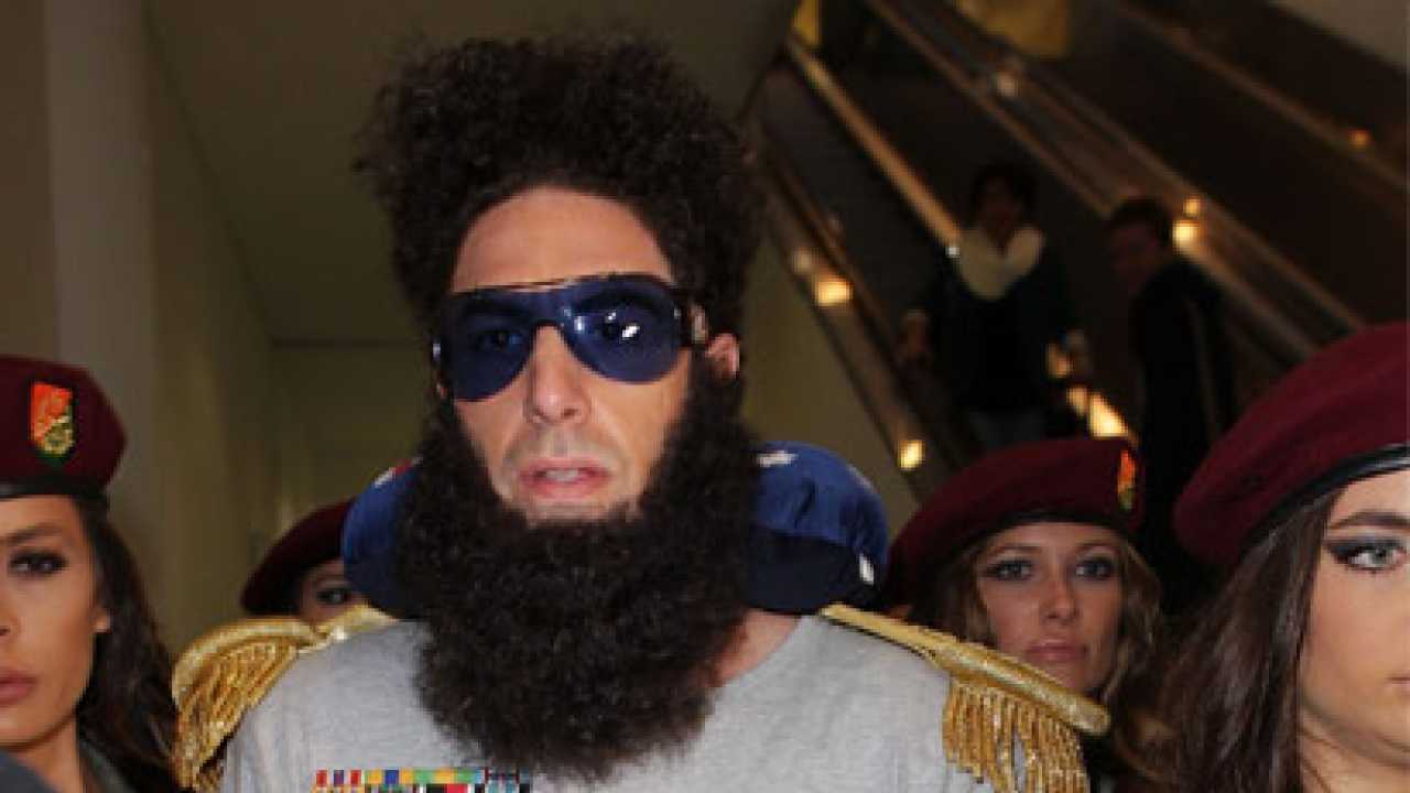 Sacha Baron Cohen dons a new identity