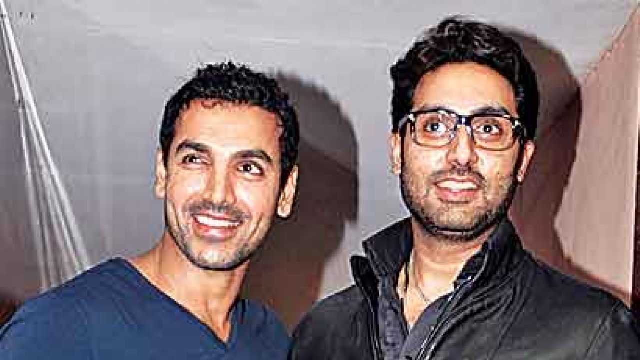 Abhishek Bachchan holds special screening for John Abraham