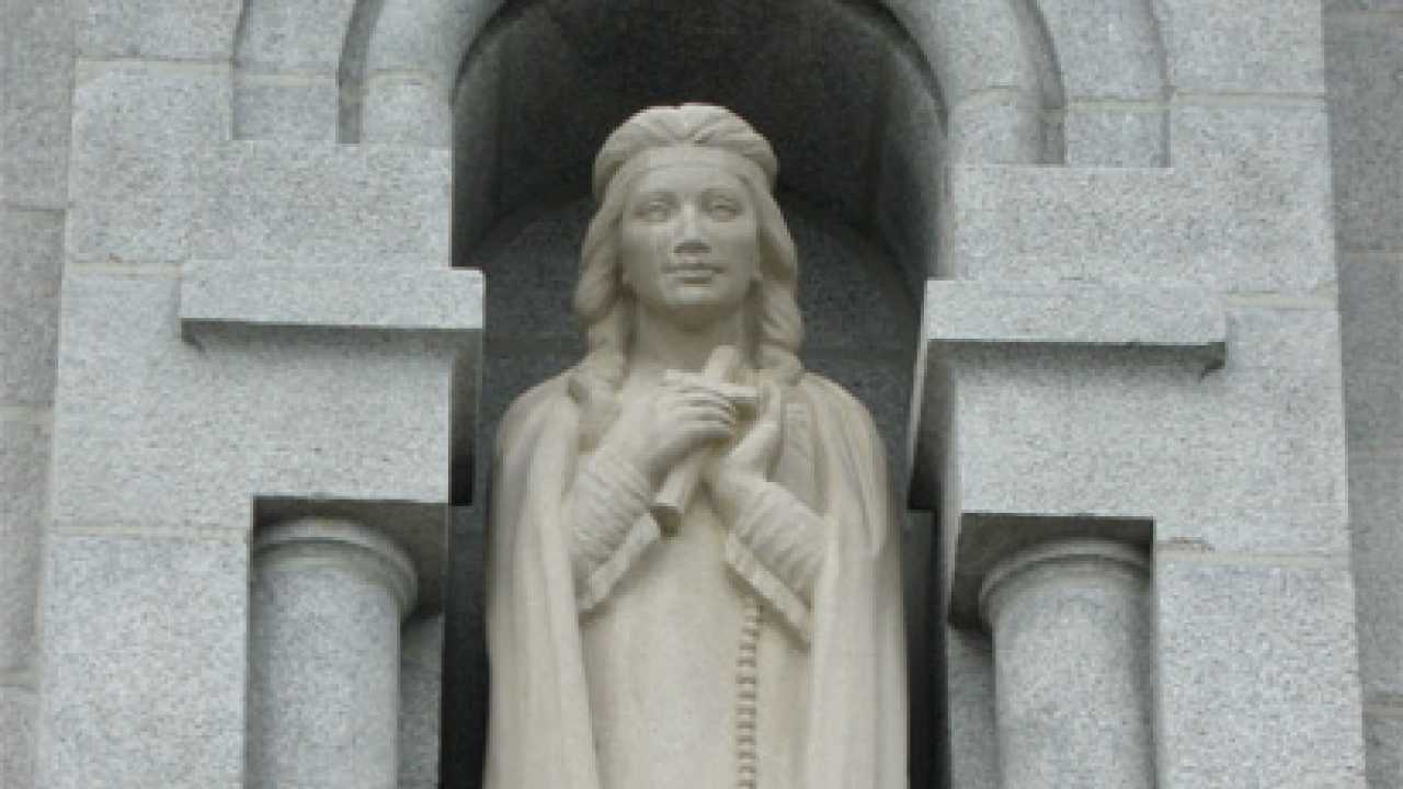 Pope Benedict names first ever Native American saint