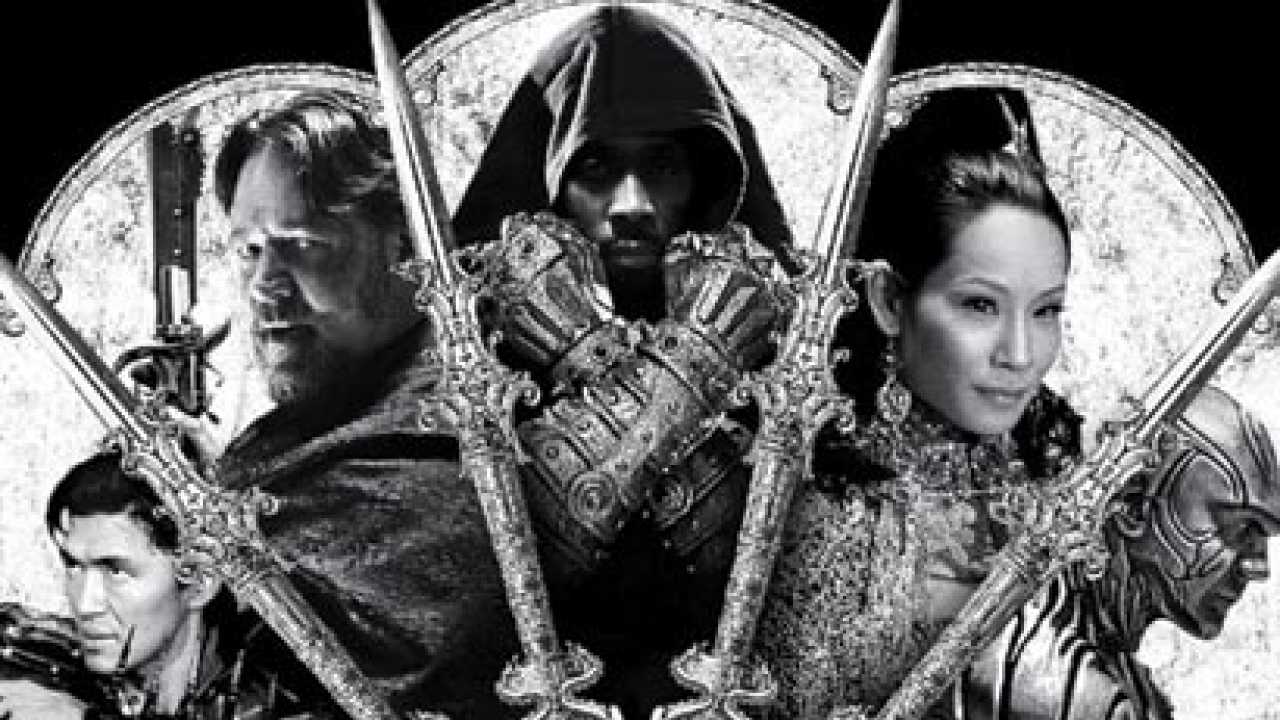 Quentin Tarantino With Members Of Wutan Clan Rza Method