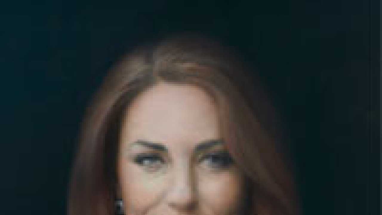 Kate Middleton’s first official portrait gets viral makeover