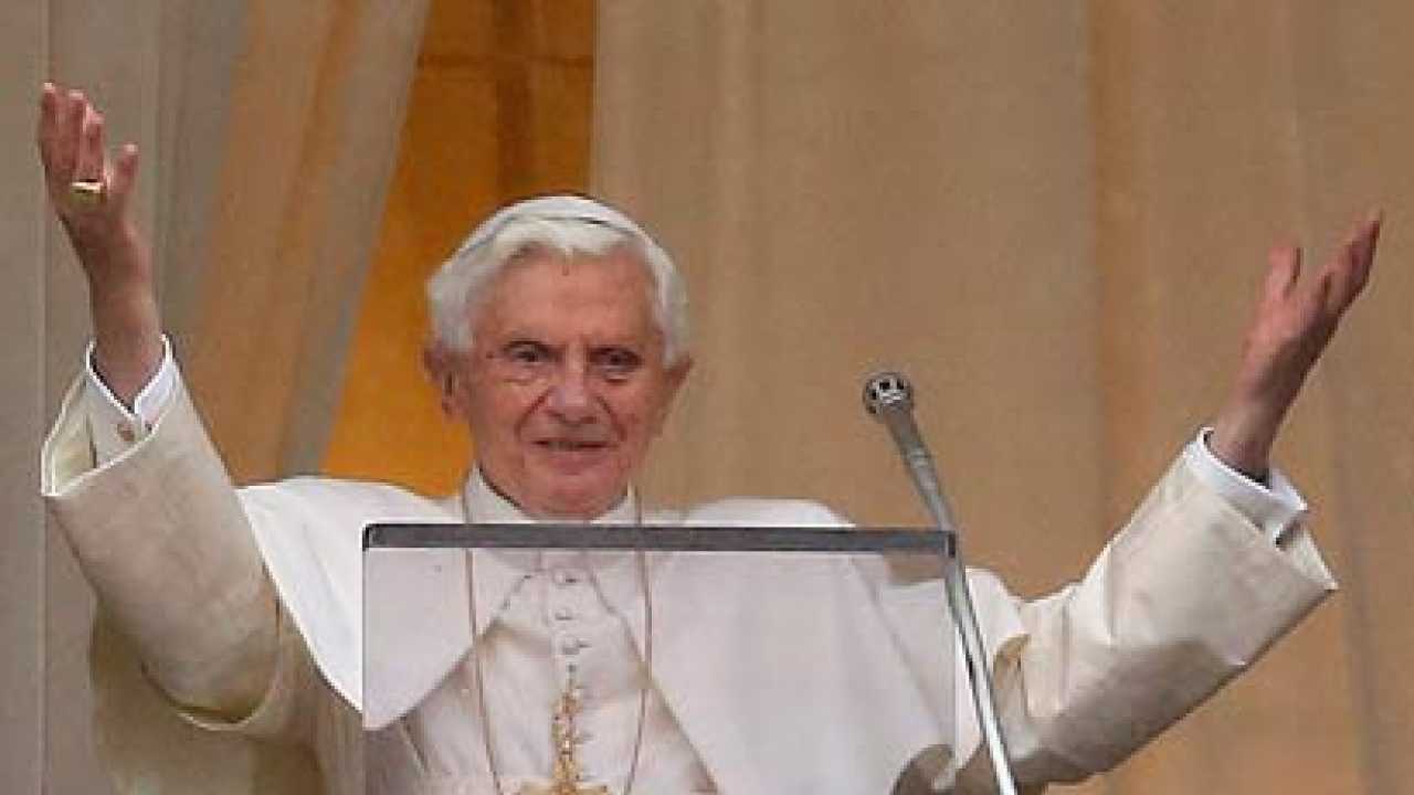 Pope Benedict says he is stepping down as 'God had told him to go'