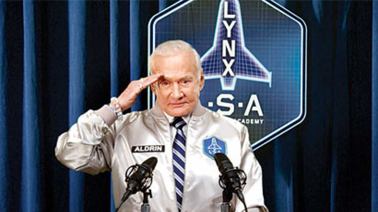 Here's your ticket to space!