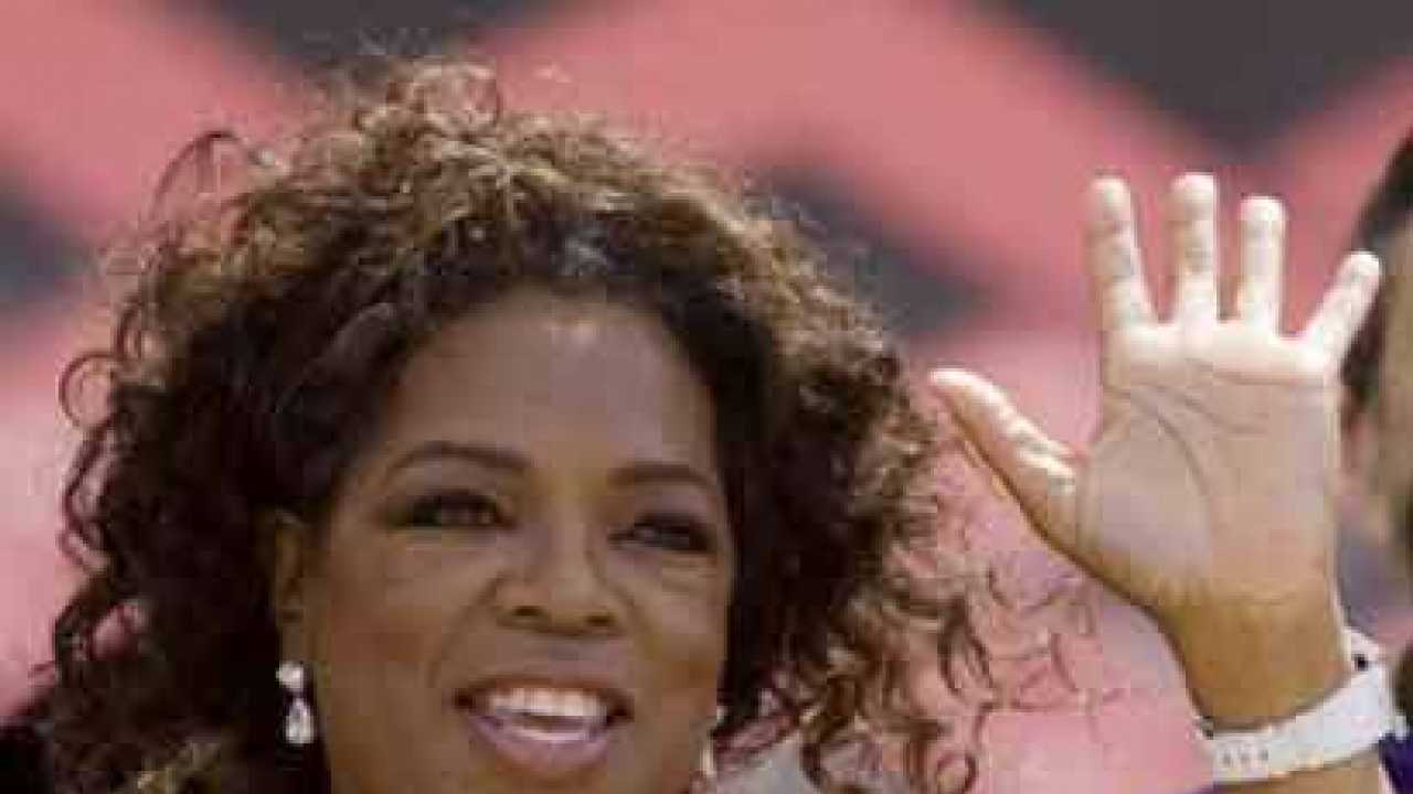 Oprah named most influential celebrity for second year