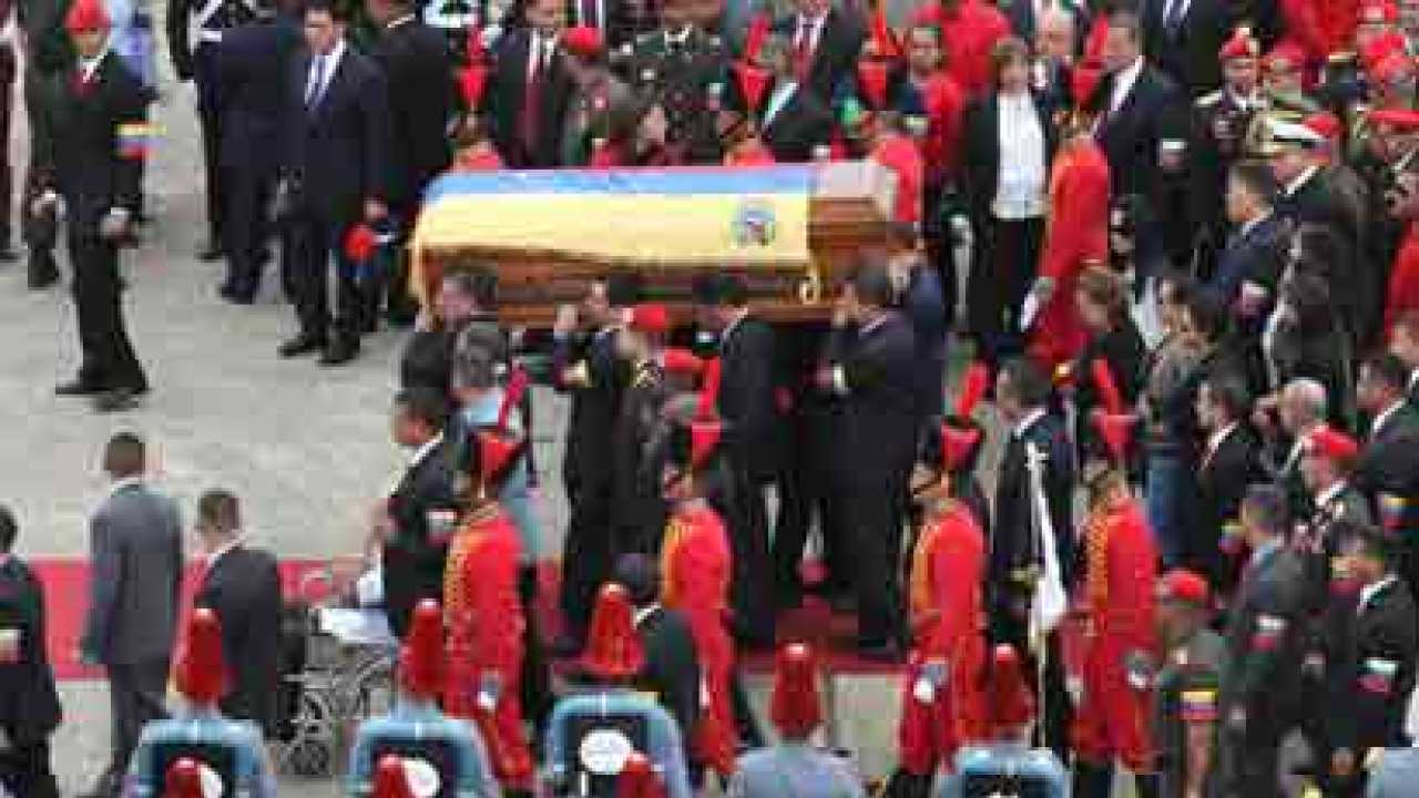 Hugo Chavez laid to rest after final farewell in Caracas