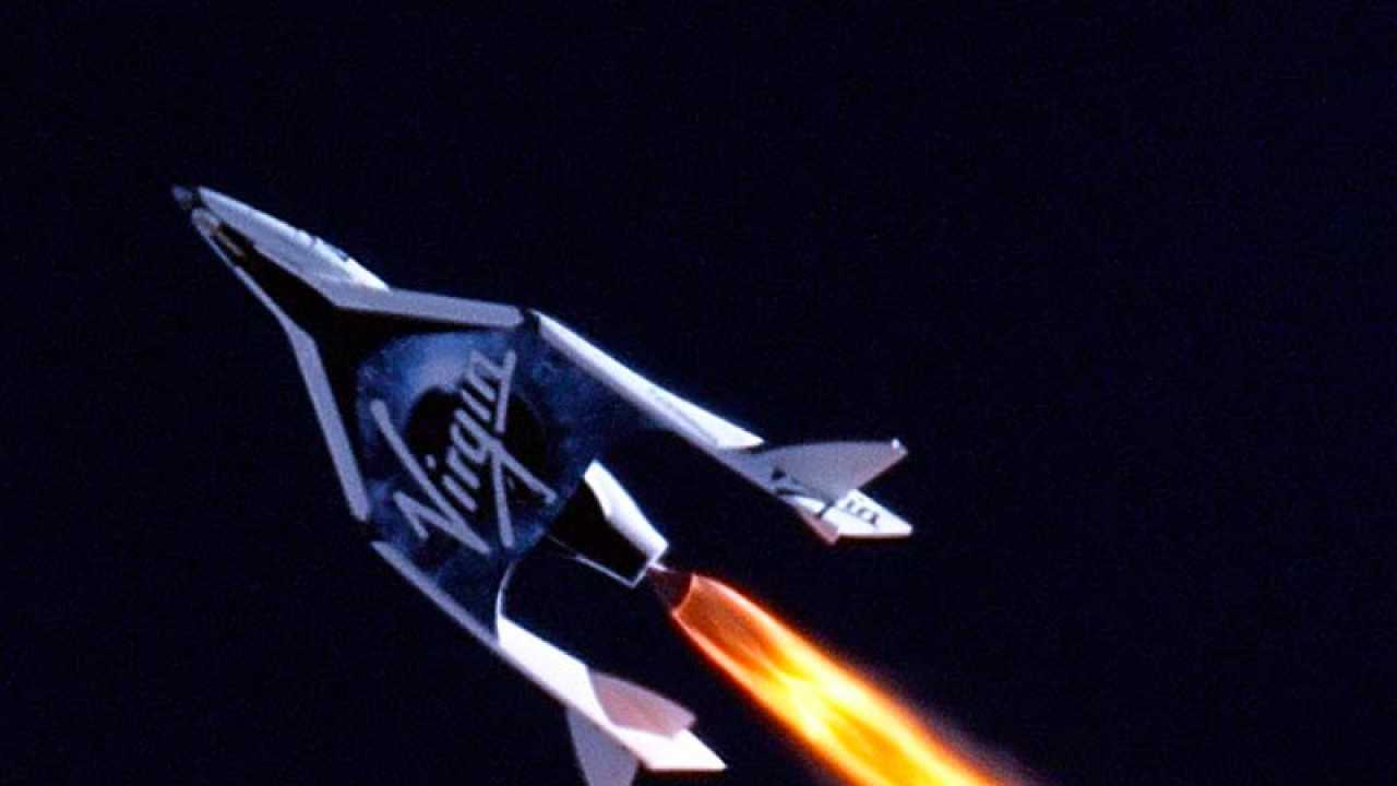 Virgin's passenger spaceship completes first rocket test flight