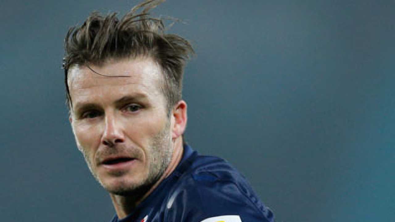 David Beckham becomes first English player to win League titles in four ...