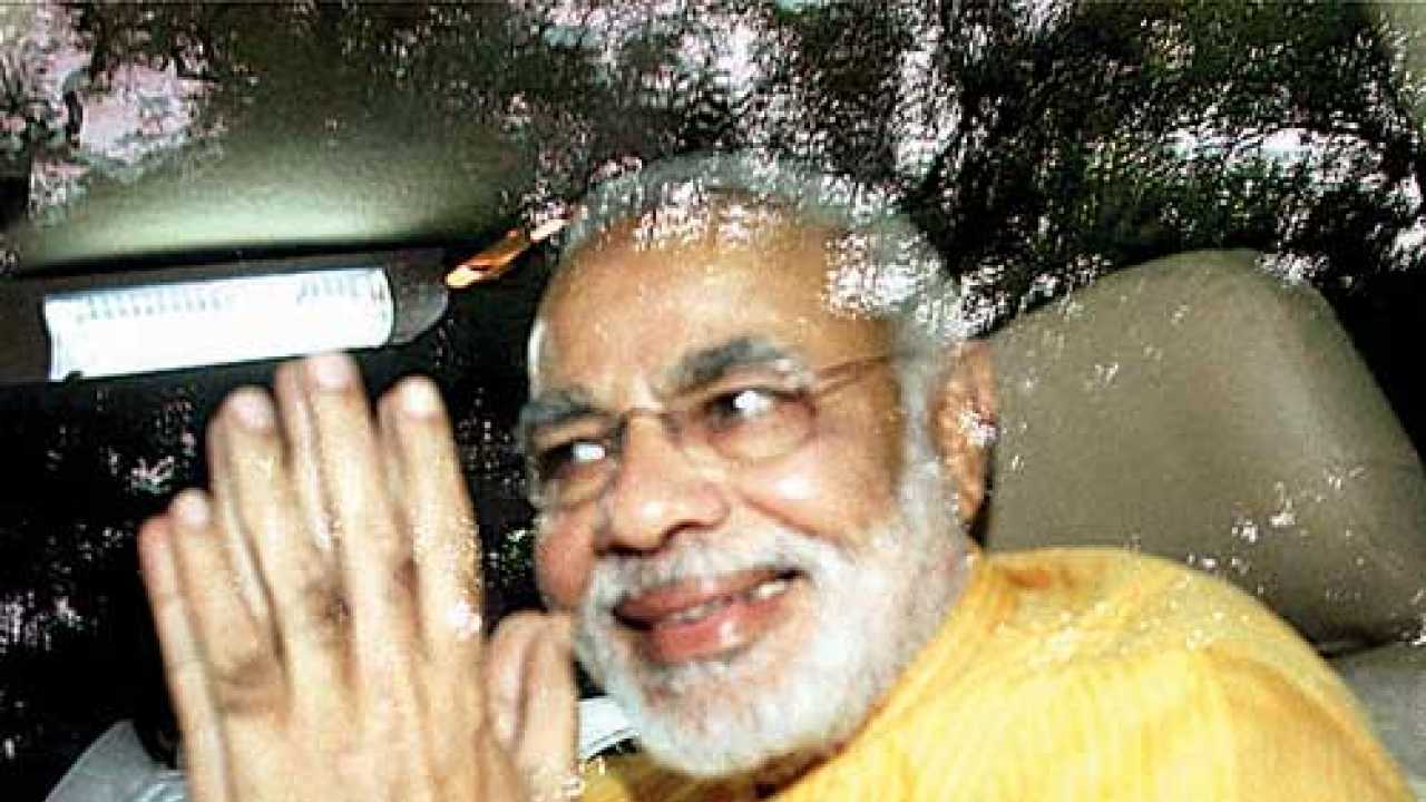 Narendra Modi lends ear to presentation on 2002 riots