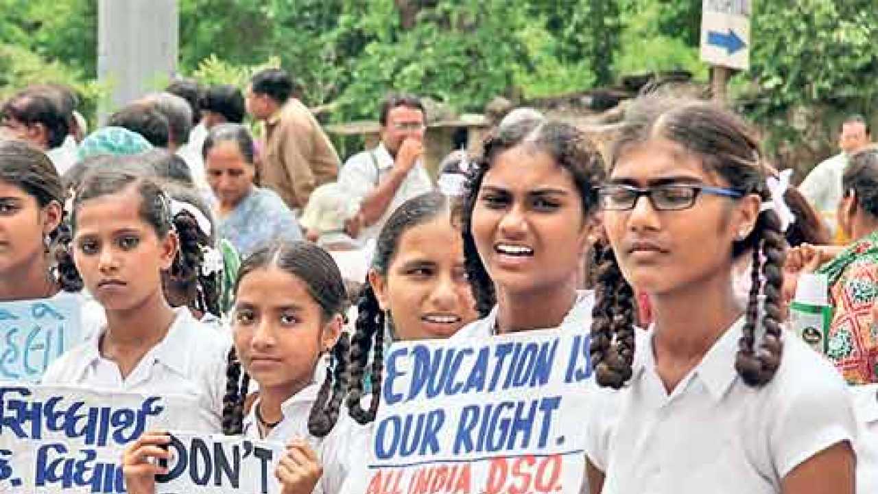 Students take to streets to save school