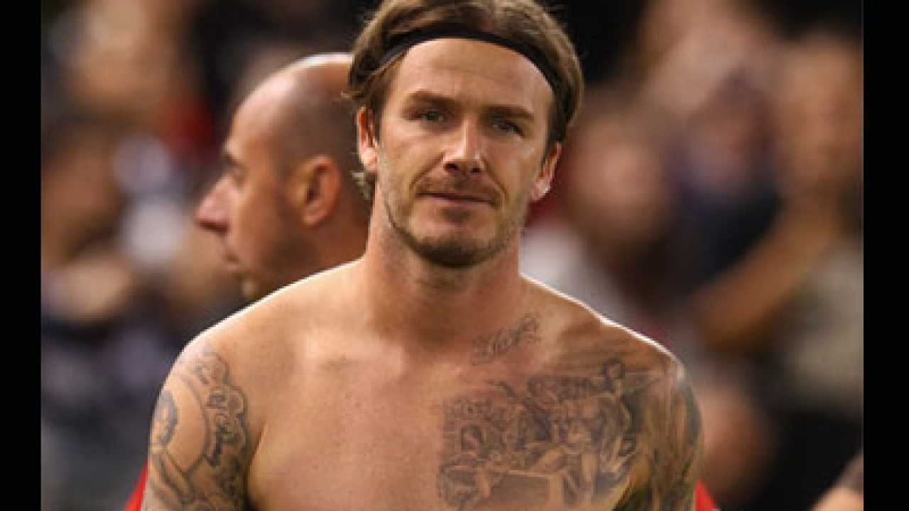 David Beckham voted 'world's best footballer' by UK fans