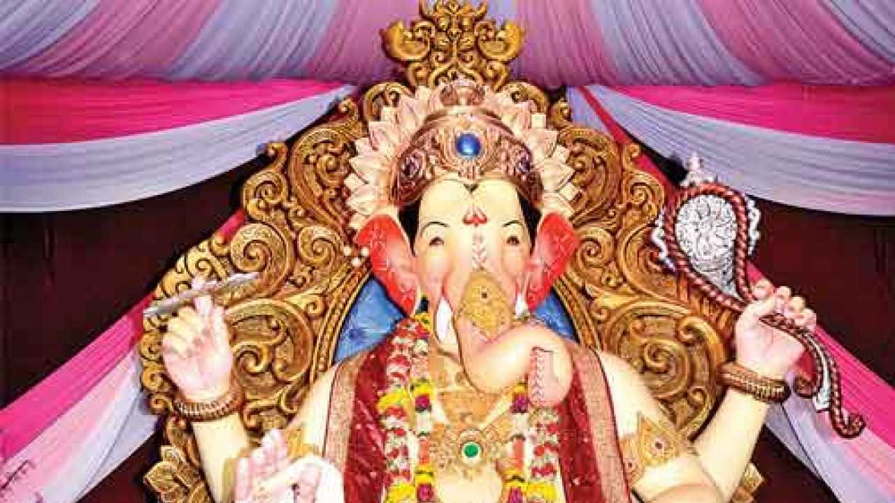 Lalbaugcha Raja gets another avatar in Panvel as Marketcha Raja