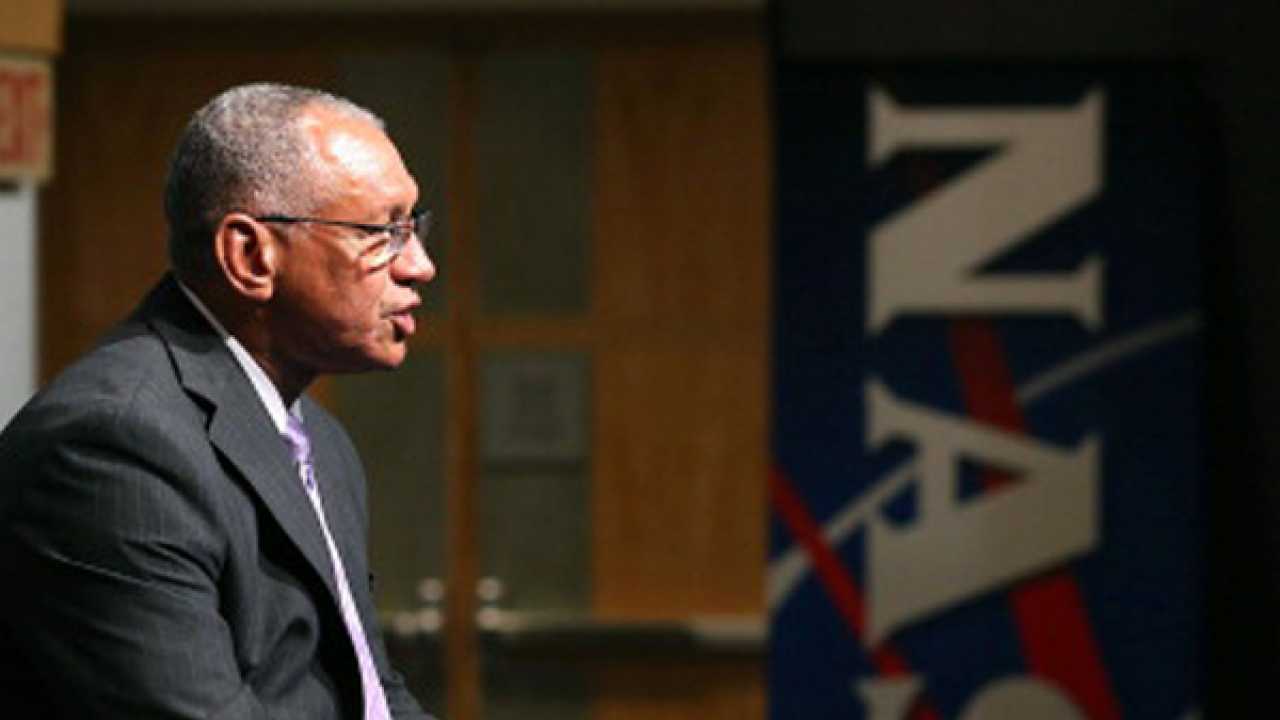 NASA's new moon probe settles into lunar orbit