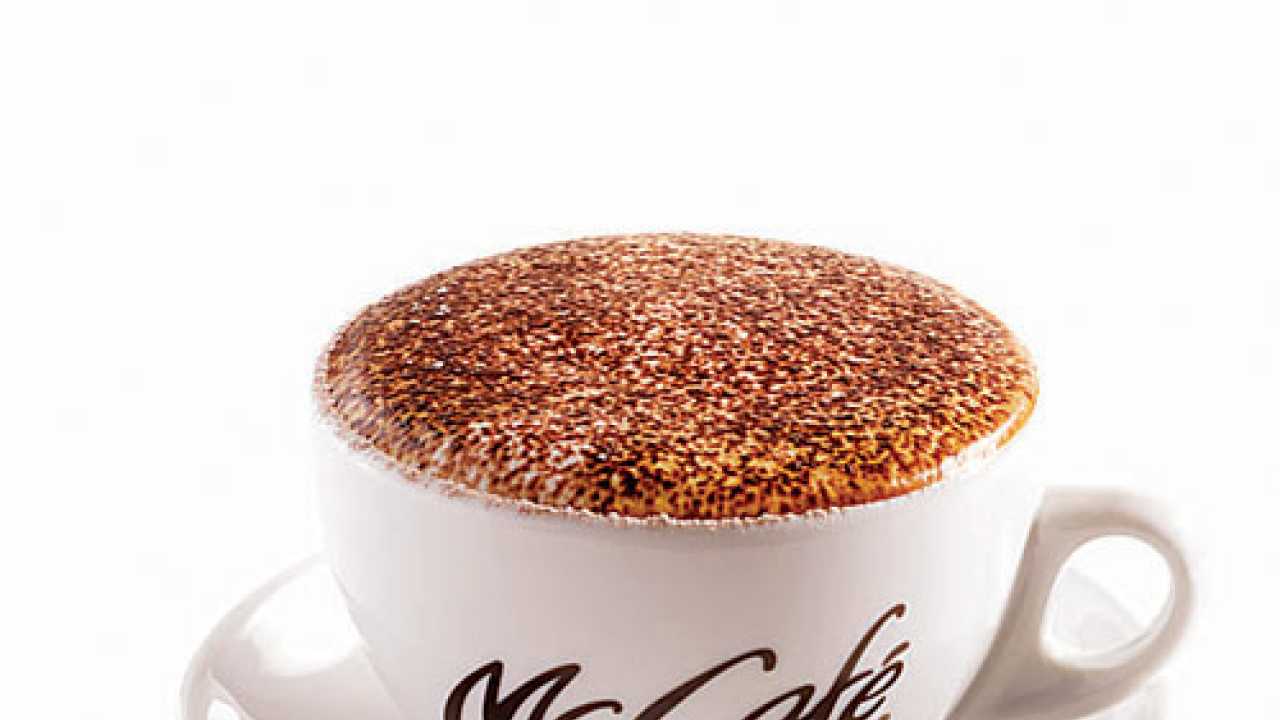 McDonald's forays into coffee retail with McCafe