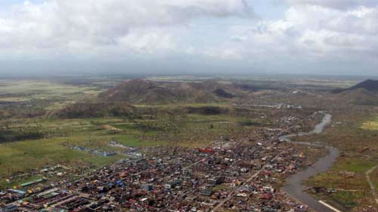 Destructive Philippine typhoon puts spotlight on climate concerns