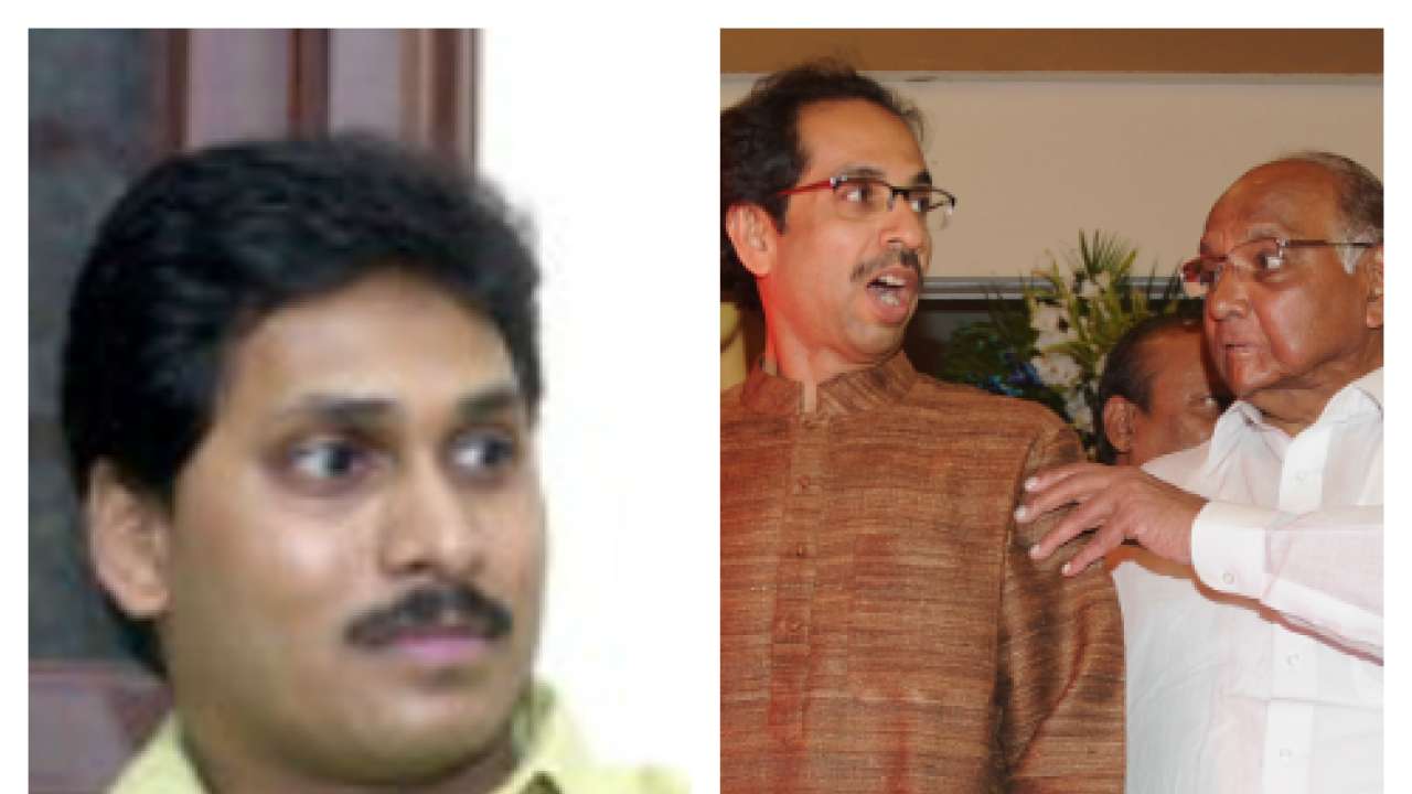 Jaganmohan Reddy meets Sharad Pawar, Uddhav Thackeray to stop Andhra ...